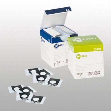Matériel vétérinaire - TEST POUR ANALYSEUR DE BIOCHIMIE VETTEST ...