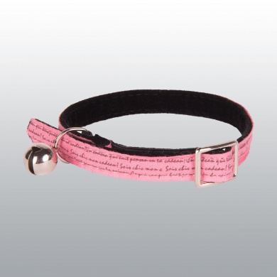 Matériel vétérinaire - COLLIER CHAT STYLE ROSE - SELLERIE CHATS - COVETO