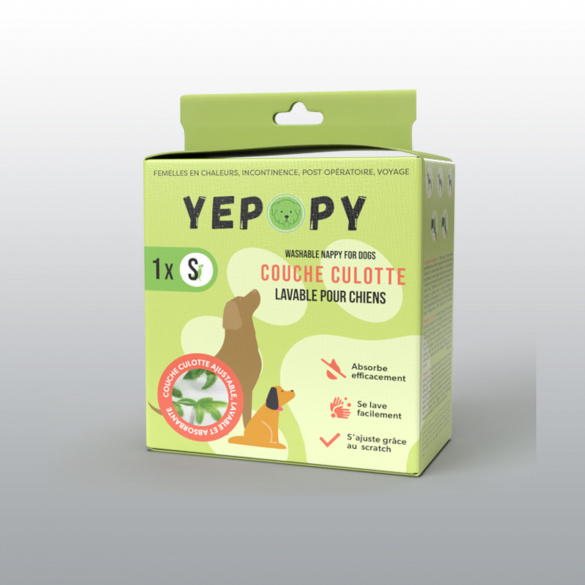 Matériel vétérinaire - COUCHE LAVABLE YEPOPY - HYGIENE - COVETO